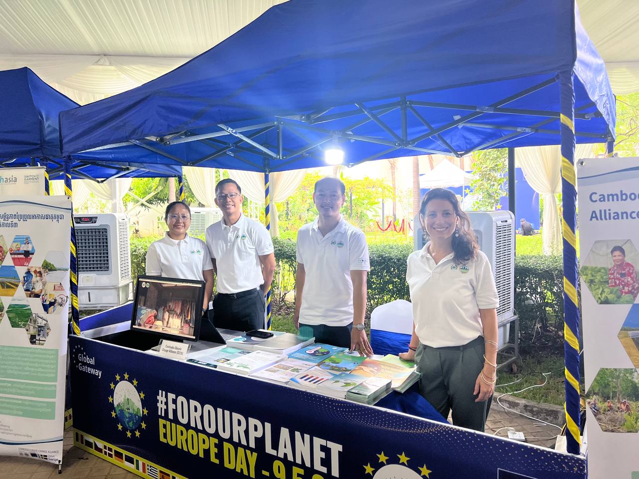 Cambodia Climate Change Alliance – Phase 3 (CCCA3) Program participated in EU Day at European ...